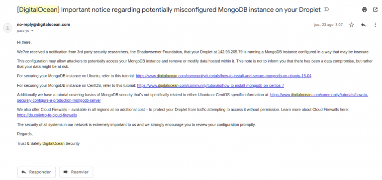 Mongodb Hacked Juan Pablo Donayre Quintana